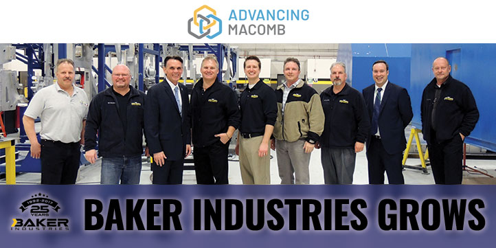Baker Industries Featured in Advancing Macomb's Spring Newsletter